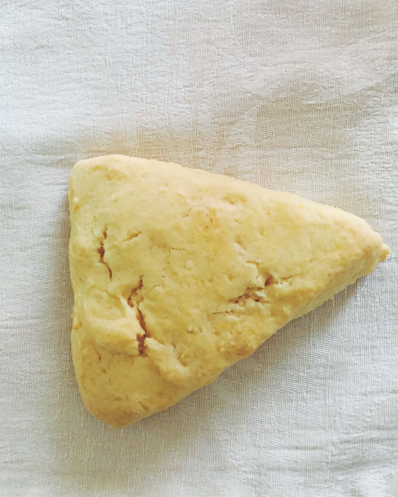 Lemon Cake Mix Scones