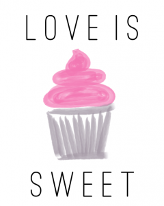 Free Printable {Love is Sweet}
